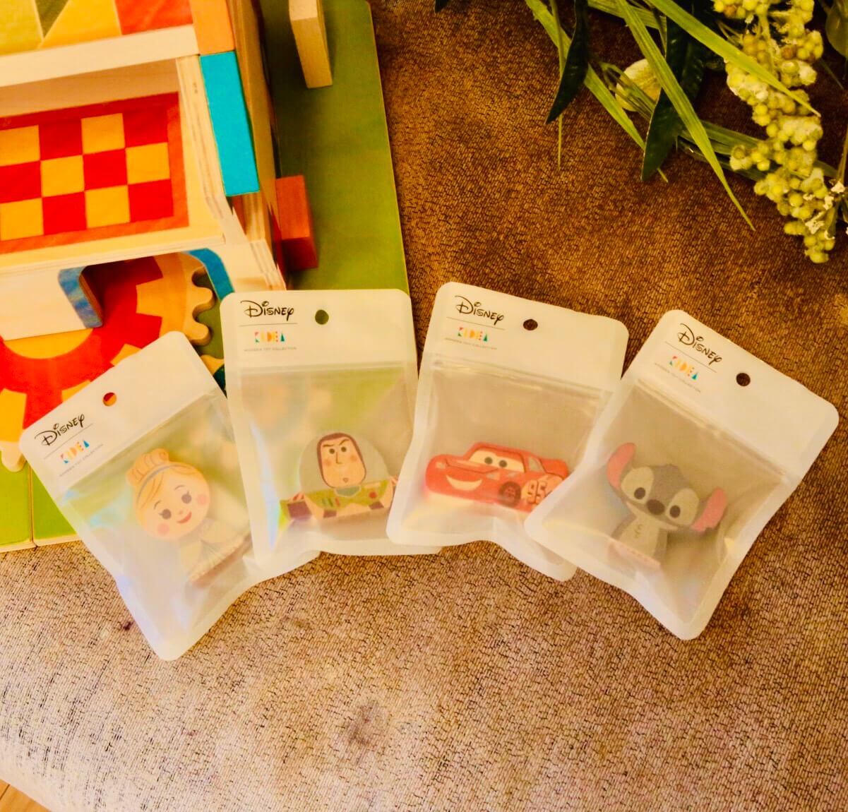 〇〇でゲット！Disney★KIDEA★木のおもちゃ★ | LEE