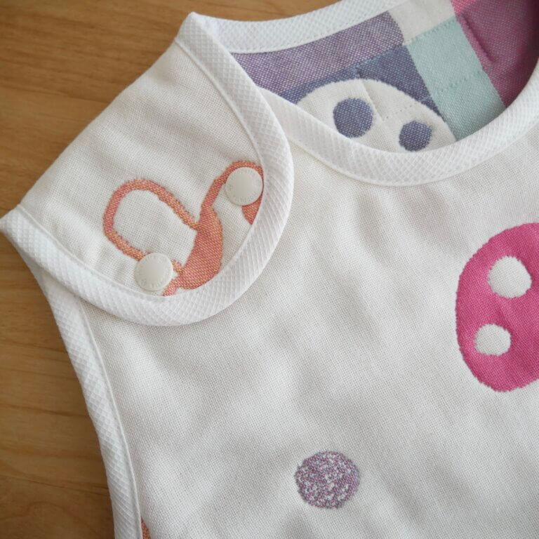 10mois♡ふくふく6重ガーゼのスリーパー | LEE