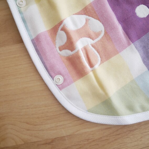 10mois♡ふくふく6重ガーゼのスリーパー | LEE