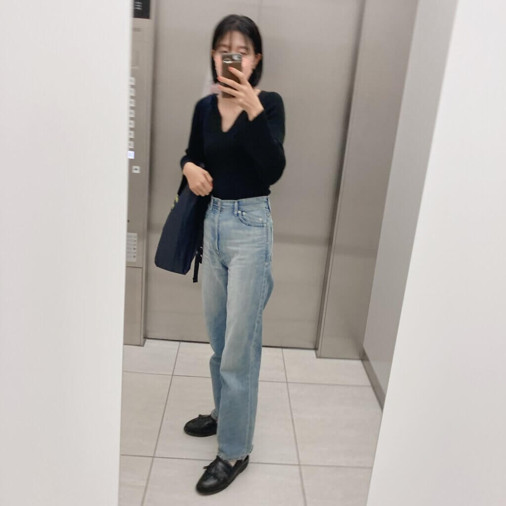 【1月号LEE】カジュアル名品の出番です！と私の新定番デニムYANUK | LEE