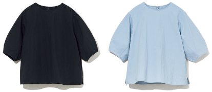 雨の日でも安心！軽い撥水加工付き、ふんわりスリーブの「12closet・Tブラウス」 | LEE