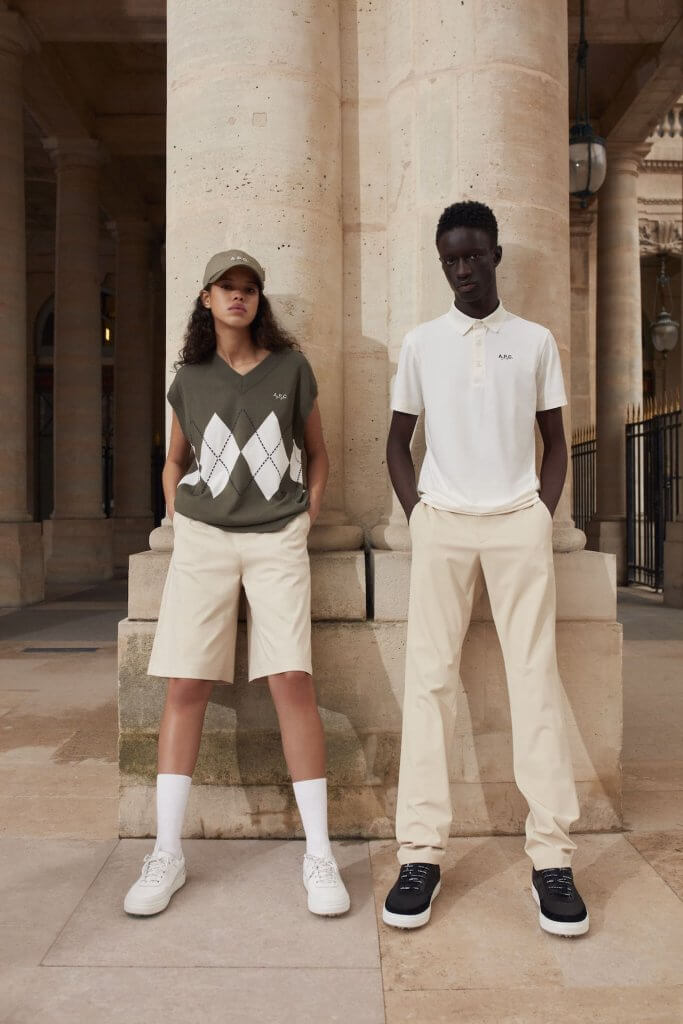 「A.P.C. GOLF」の国内初店舗が新宿に誕生！ モダンなゴルフウエアはデイリーにも活躍！ | LEE