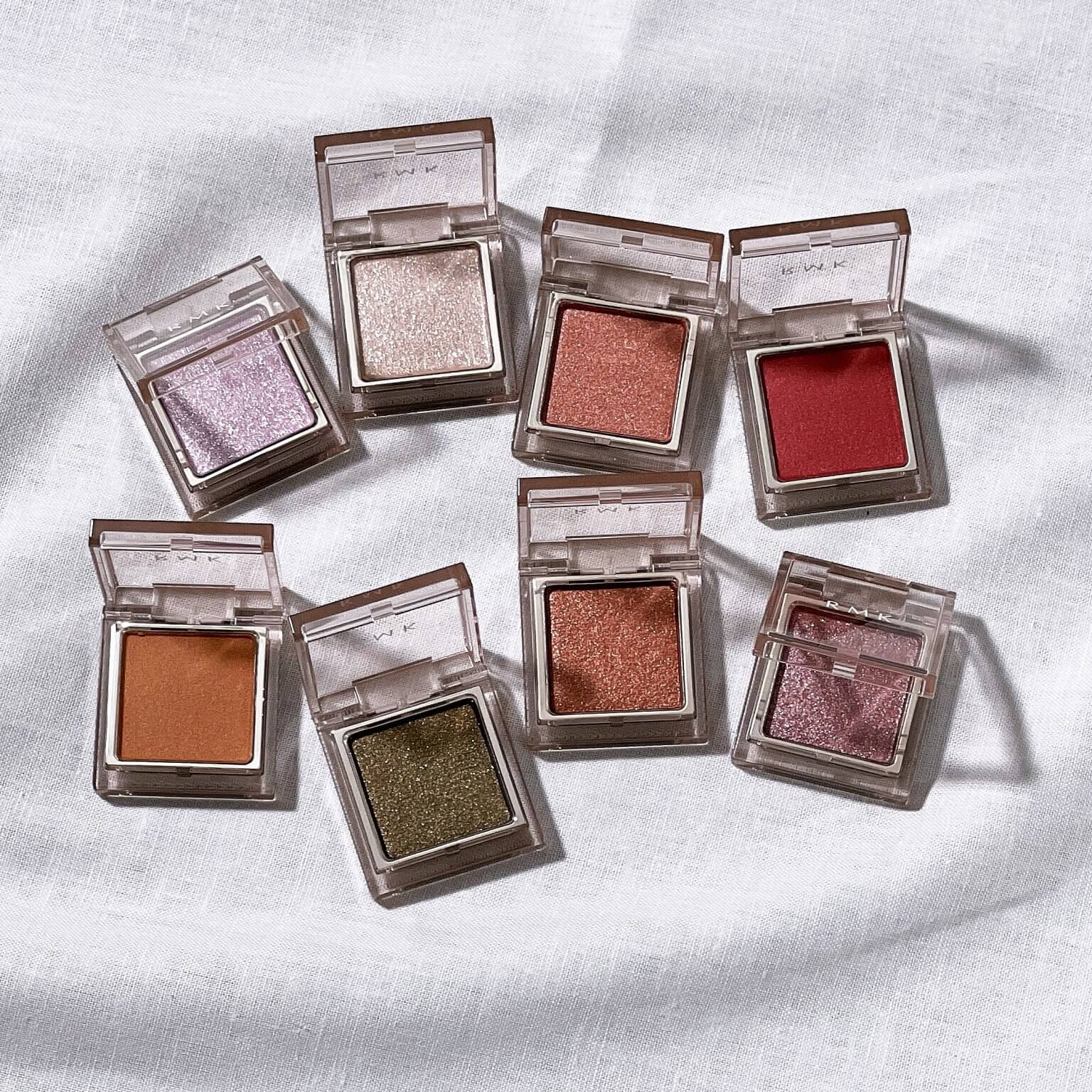 【RMK新作アイシャドウ】1色でも重ねてもかわいい洗練カラーを40代ライター&読者がお試し！ | LEE