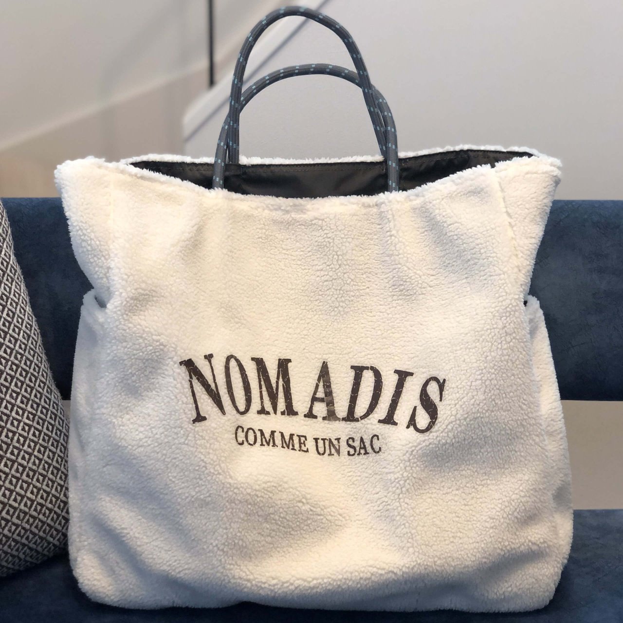 【NOMADIS】のボアSACで冬コーデ＆はじめまして！ | LEE