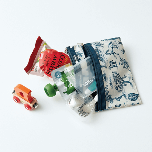 【レスポートサック×LEE4月号付録】大人可愛いアンティーク柄 Wファスナーポーチ／レスポートサックと集英社女性誌コラボ第3弾！ | LEE