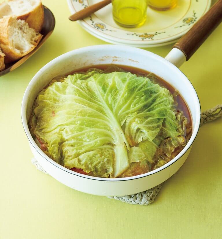フライパンひとつで！「包まないロールキャベツ」レシピ／堤 人美さん | おいしいLEEレシピ | LEE
