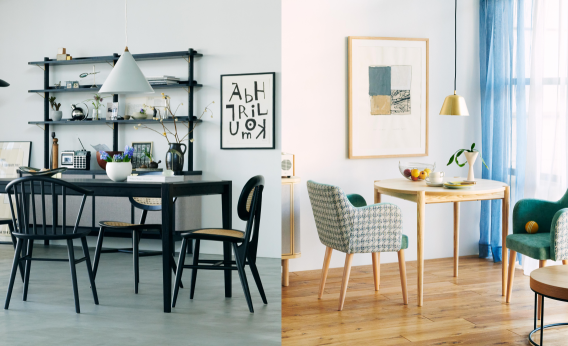 【IDÉE】形と天板を自由に選べるテーブルシリーズ「NOVA DINING TABLE」が登場 | LEE