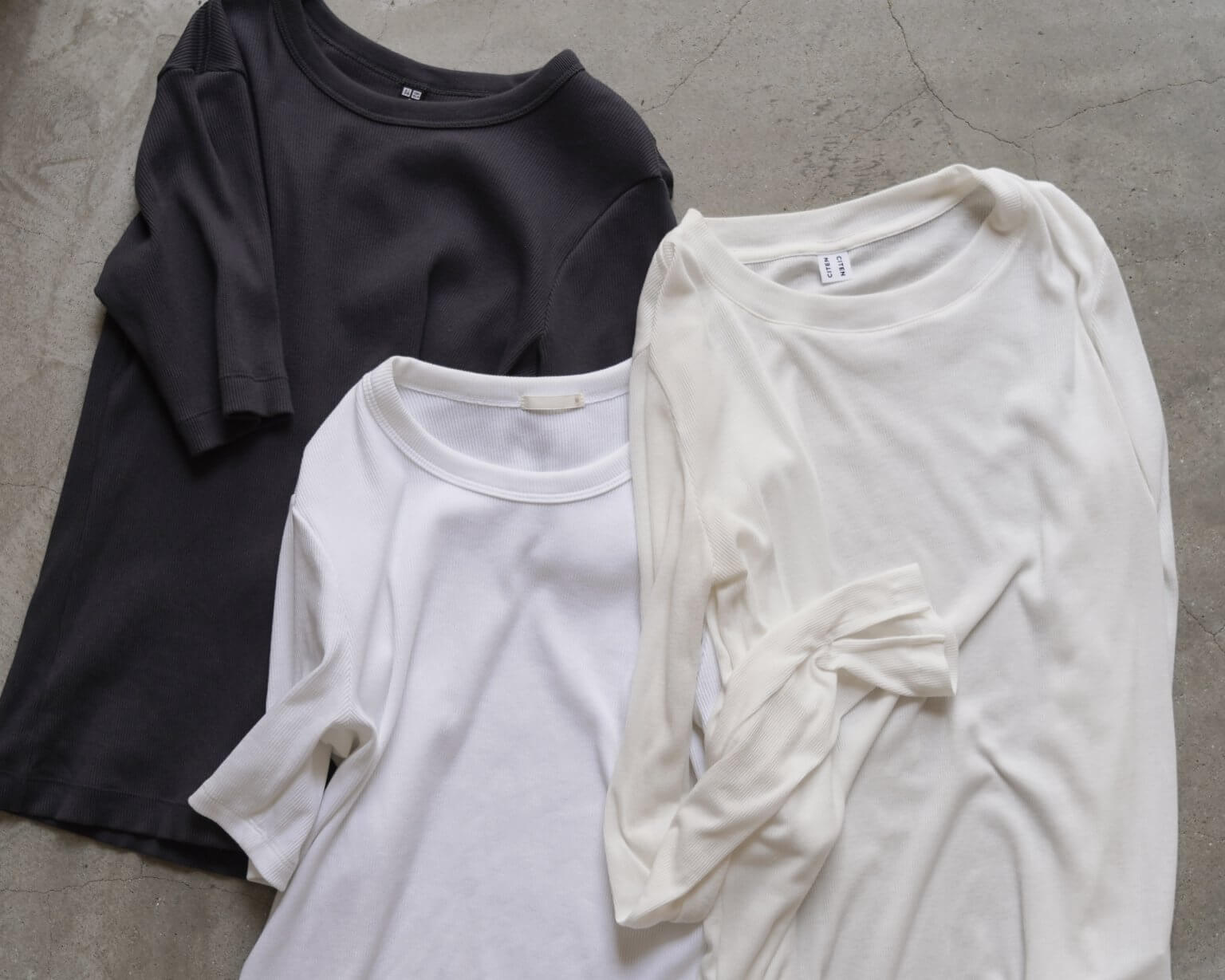 CITEN・ユニクロ・GUで珍しくピタT気分 | LEE