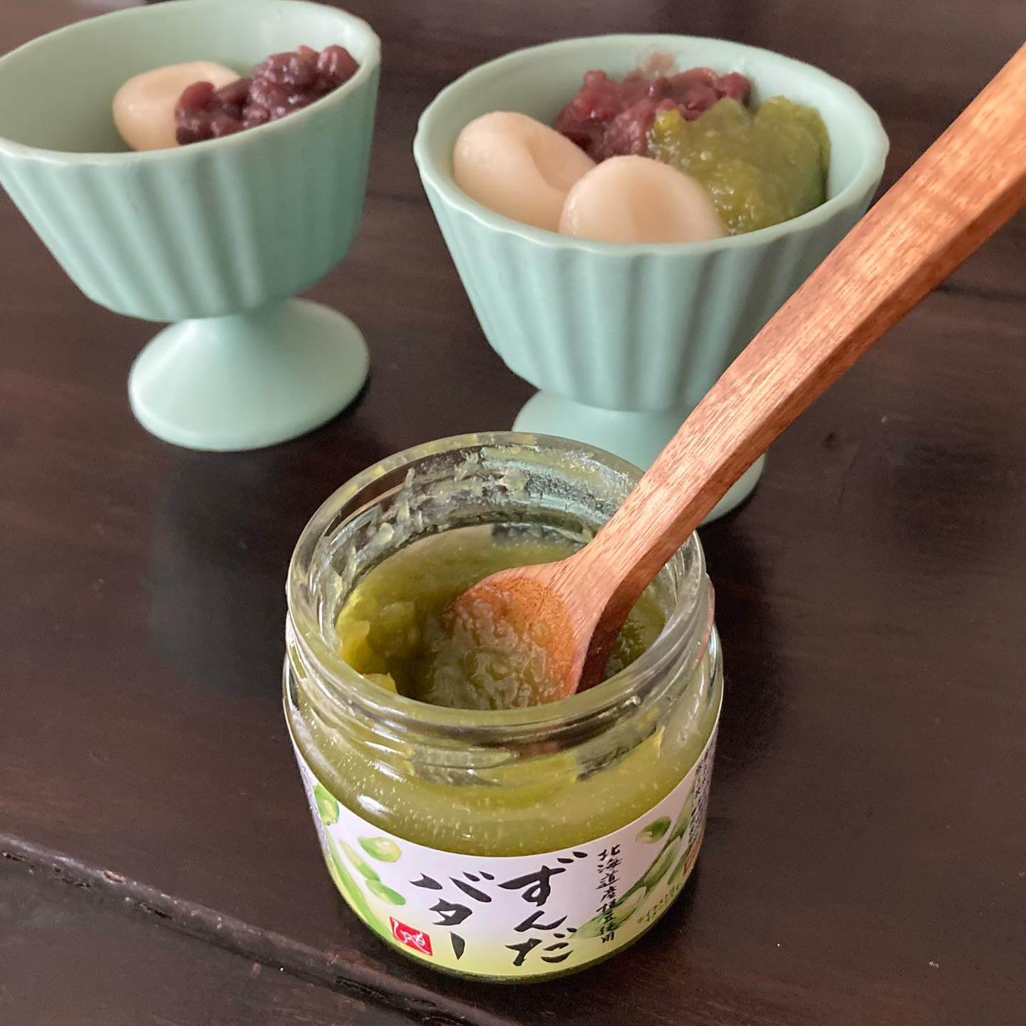 【KALDI】ずんだバターでずんだ白玉を。 | LEE