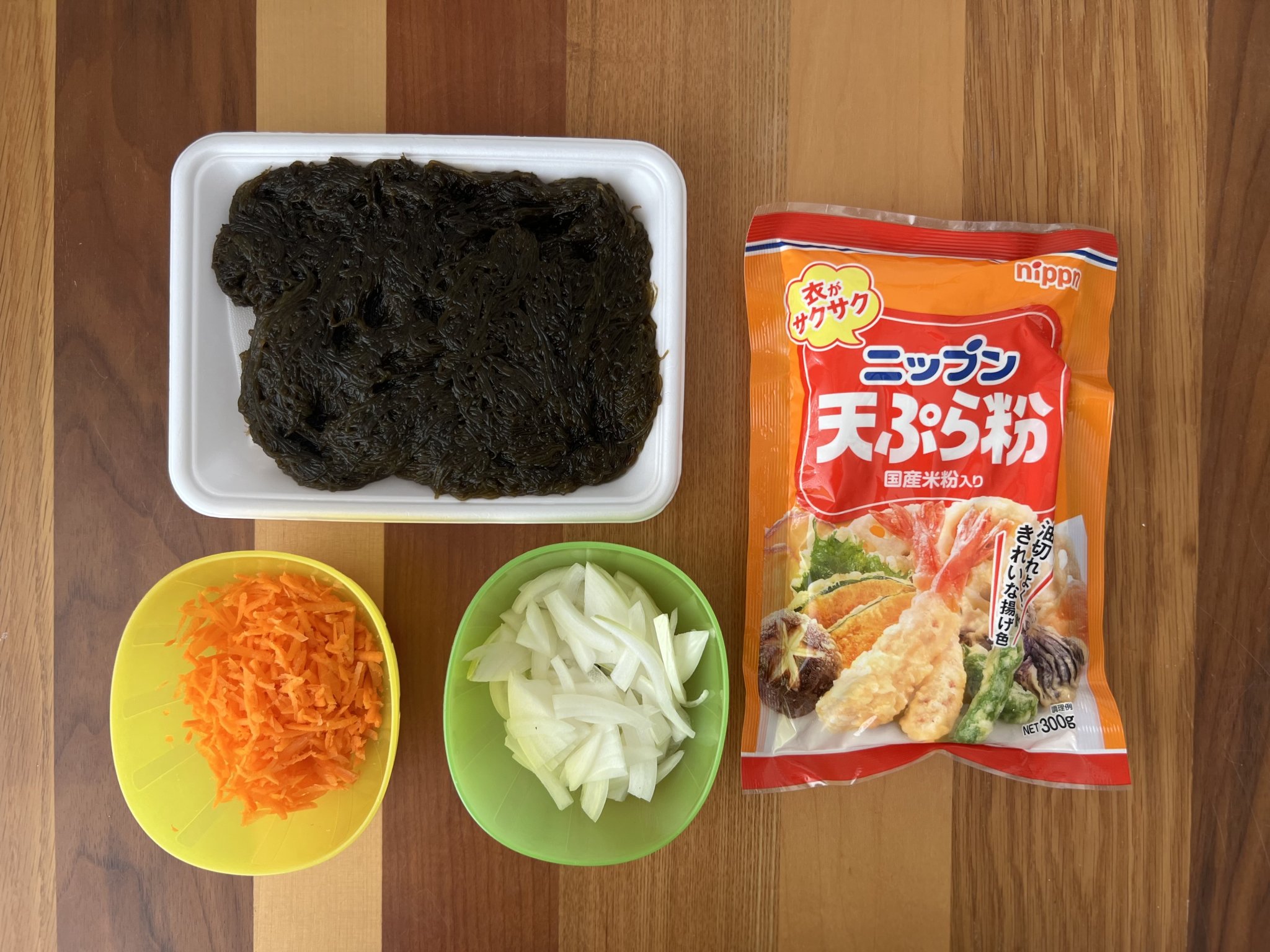 簡単に沖縄料理「モズク天ぷら」を作りたい 001icoco | LEE