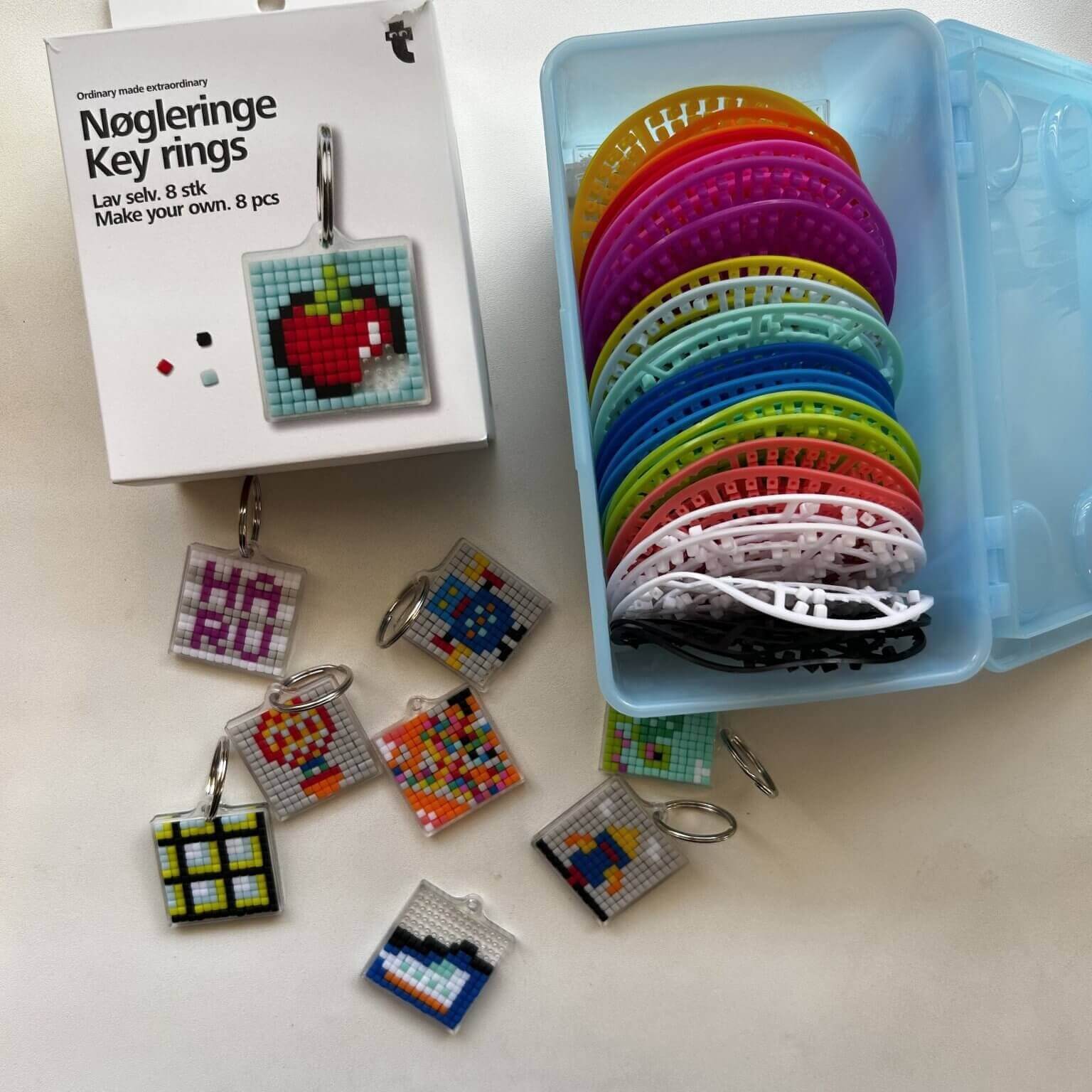 【フライング タイガー】DIYキーリング作りに大人も子どももハマっています！【100人隊のかぶり買い】 | LEE