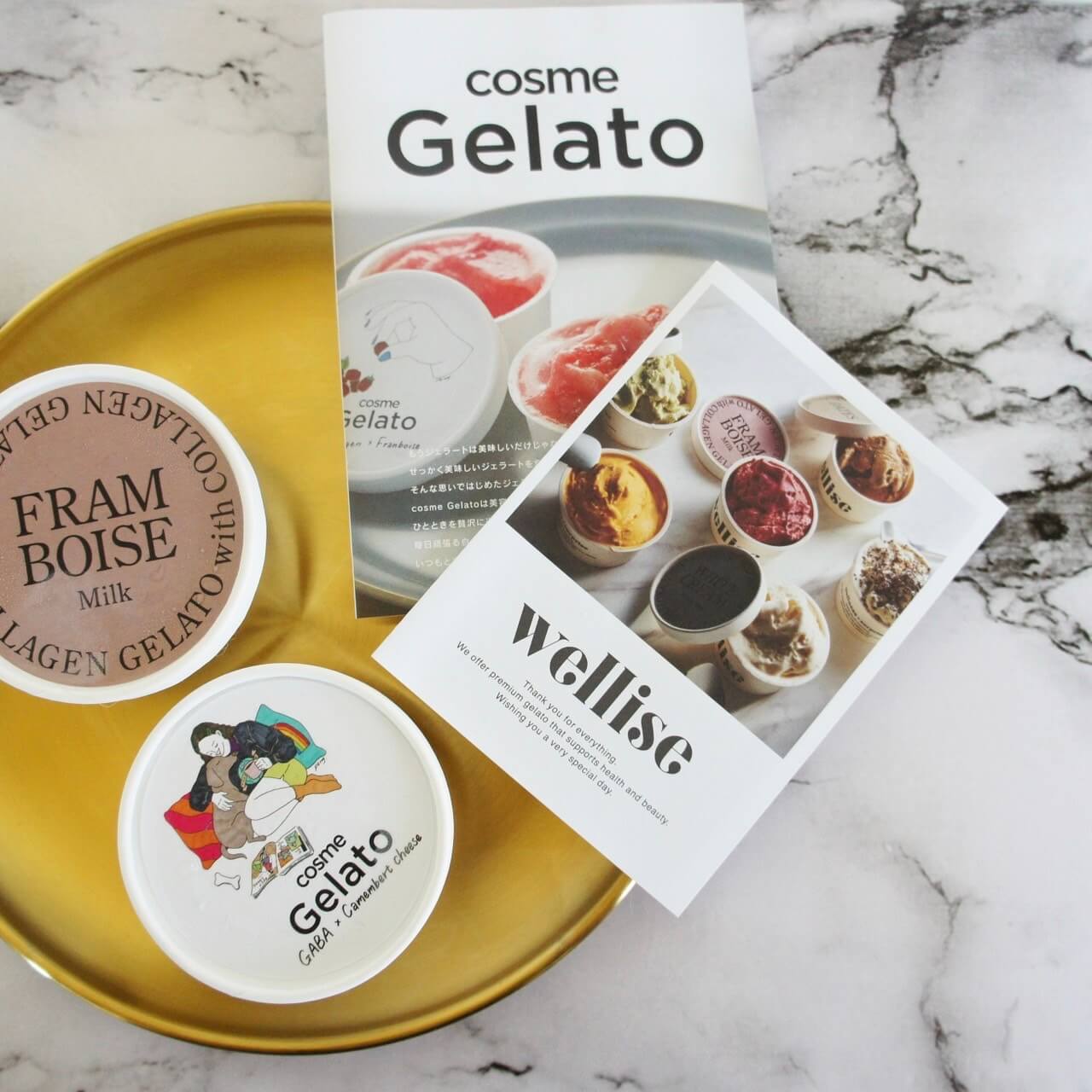 【wellise×コスメジェラート】8月のお題は夏を感じるおやつ | LEE