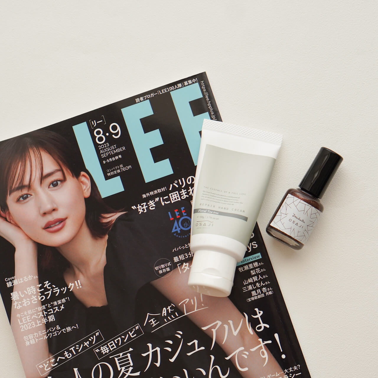 【LEEマルシェ購入】OSAJI ネイル&ハンドクリーム | LEE