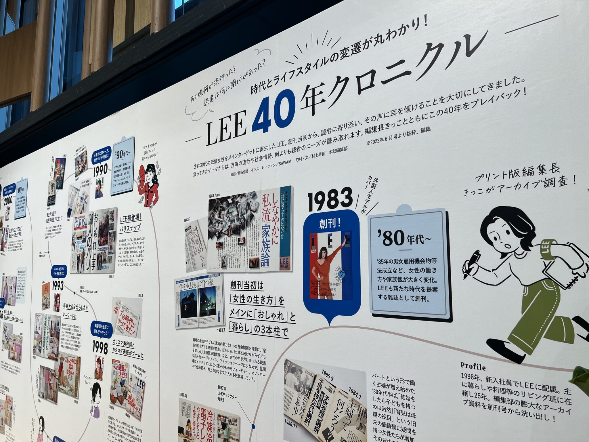 【LEE創刊40周年イベント】第2部へ！初参加した日の事を振り返る 001icoco | LEE
