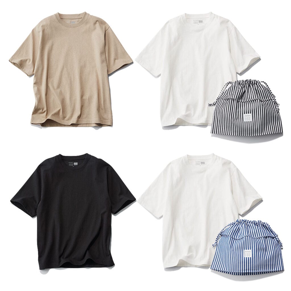 「USAコットン 2枚組Tシャツ」に新色＆ノースリーブが登場！【12closet】 | LEE