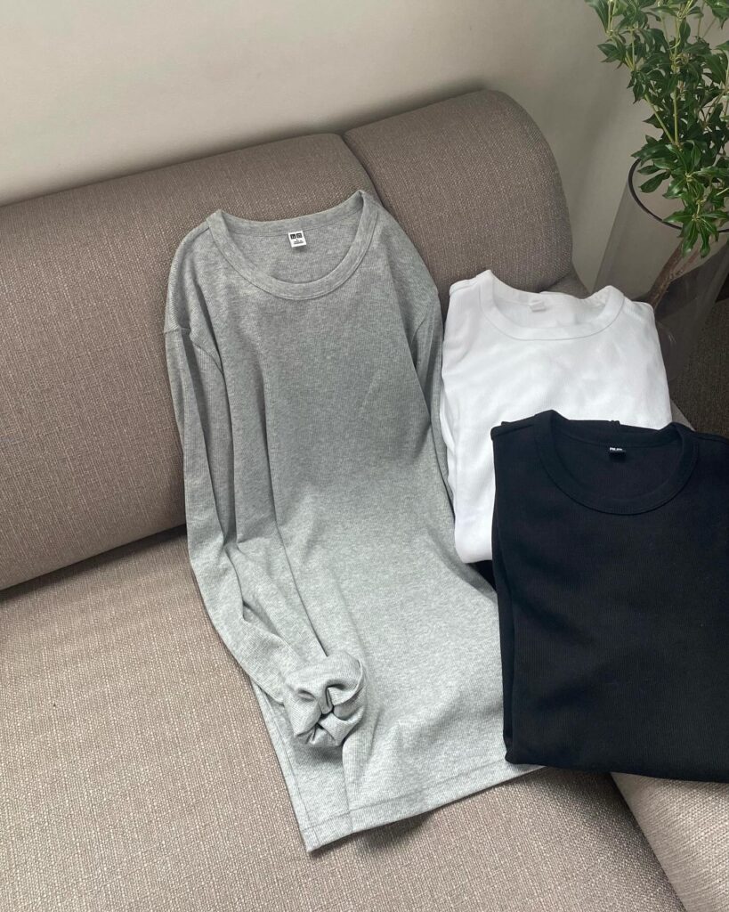 ユニクロの「ソフトリブクルーネックT」に夢中です！【LEE編集部のお買い物】 | LEE