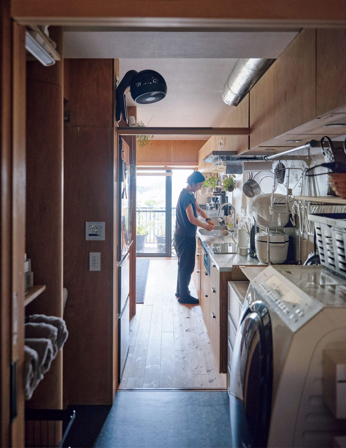 【暮らしやすい「間取り図」大図鑑】1LDKのリノベマンションは家事を同時進行できる便利な間取り | LEE