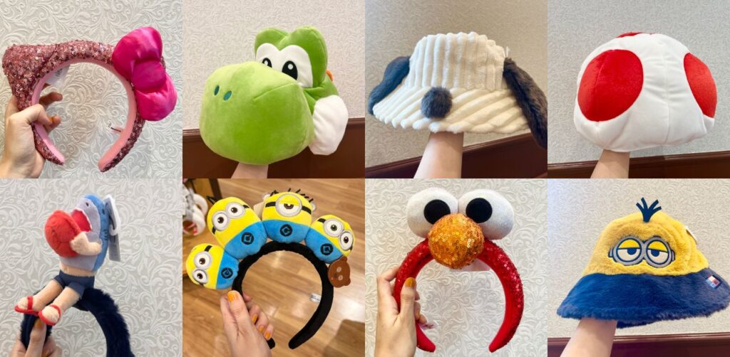 【USJ】2024最新！カチューシャ・キャップ…かぶりもの53選！値段や売場もご紹介【マリオ、スヌーピー、キティetc】 | LEE