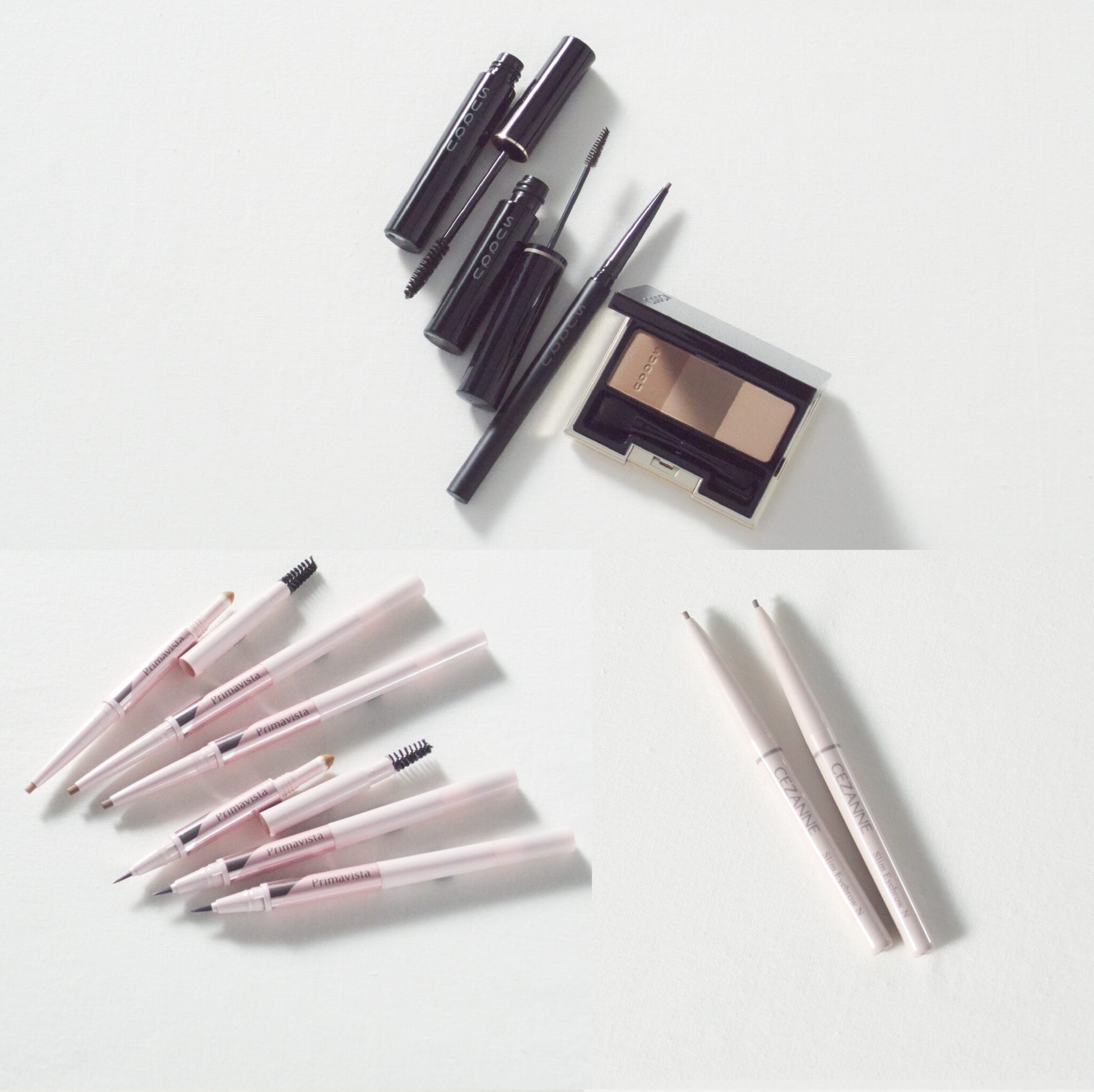 【新作アイブロウ】SUQQU・セザンヌ・プリマヴィスタで30代・40代の眉メイクを今っぽく！ | LEE