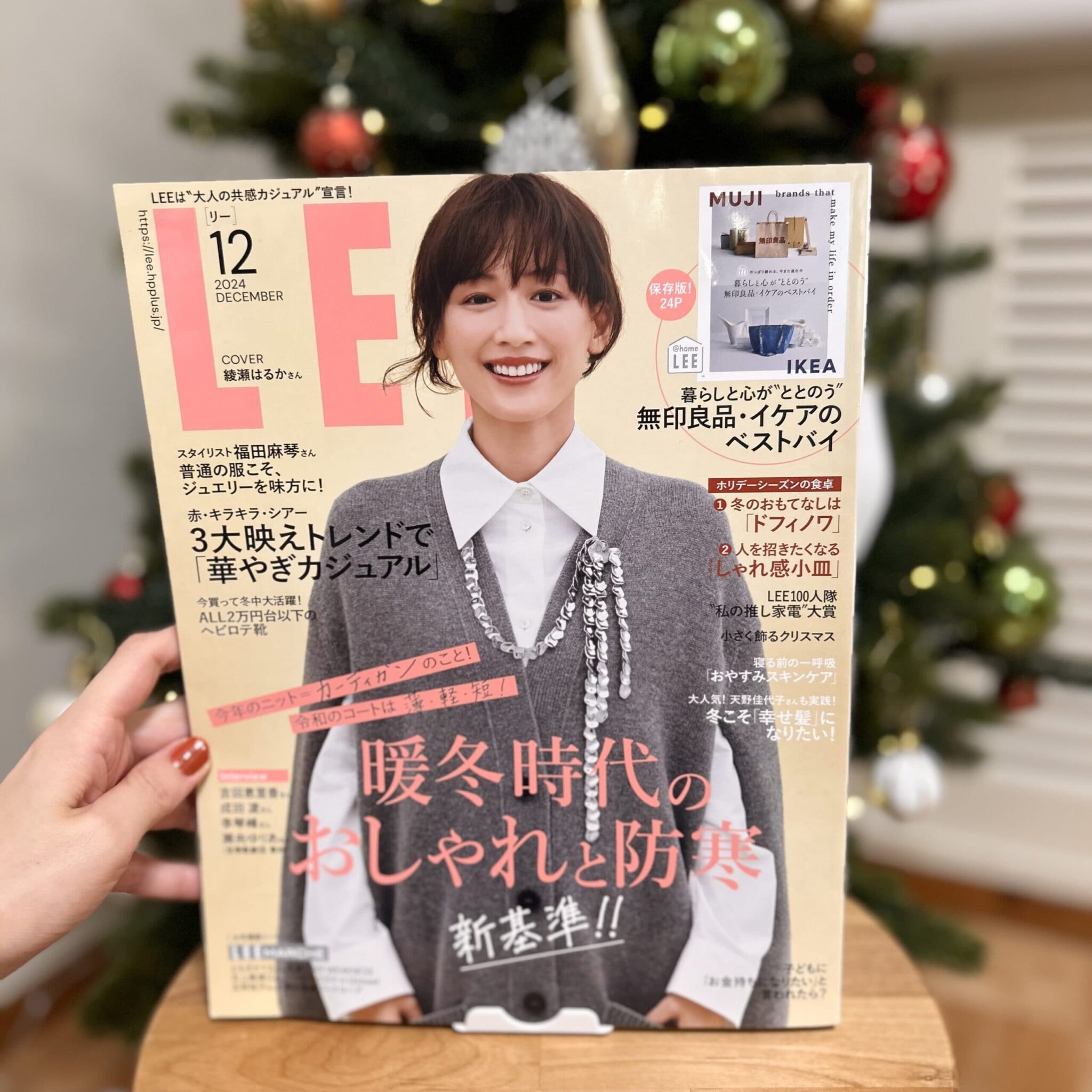 【LEE100人隊「私の推し家電大賞」受賞アイテム】私も愛用しています、3人分！【最新LEE12月号レビューvol.2・2024】 | LEE