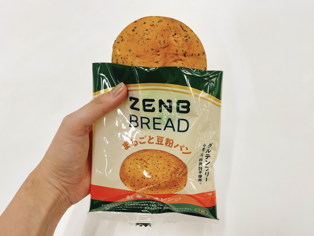 グルテンフリー豆粉パン「ZENBブレッド 紅茶＆オレンジ」がおいしい！【2024年新作フレーバー】 | LEE