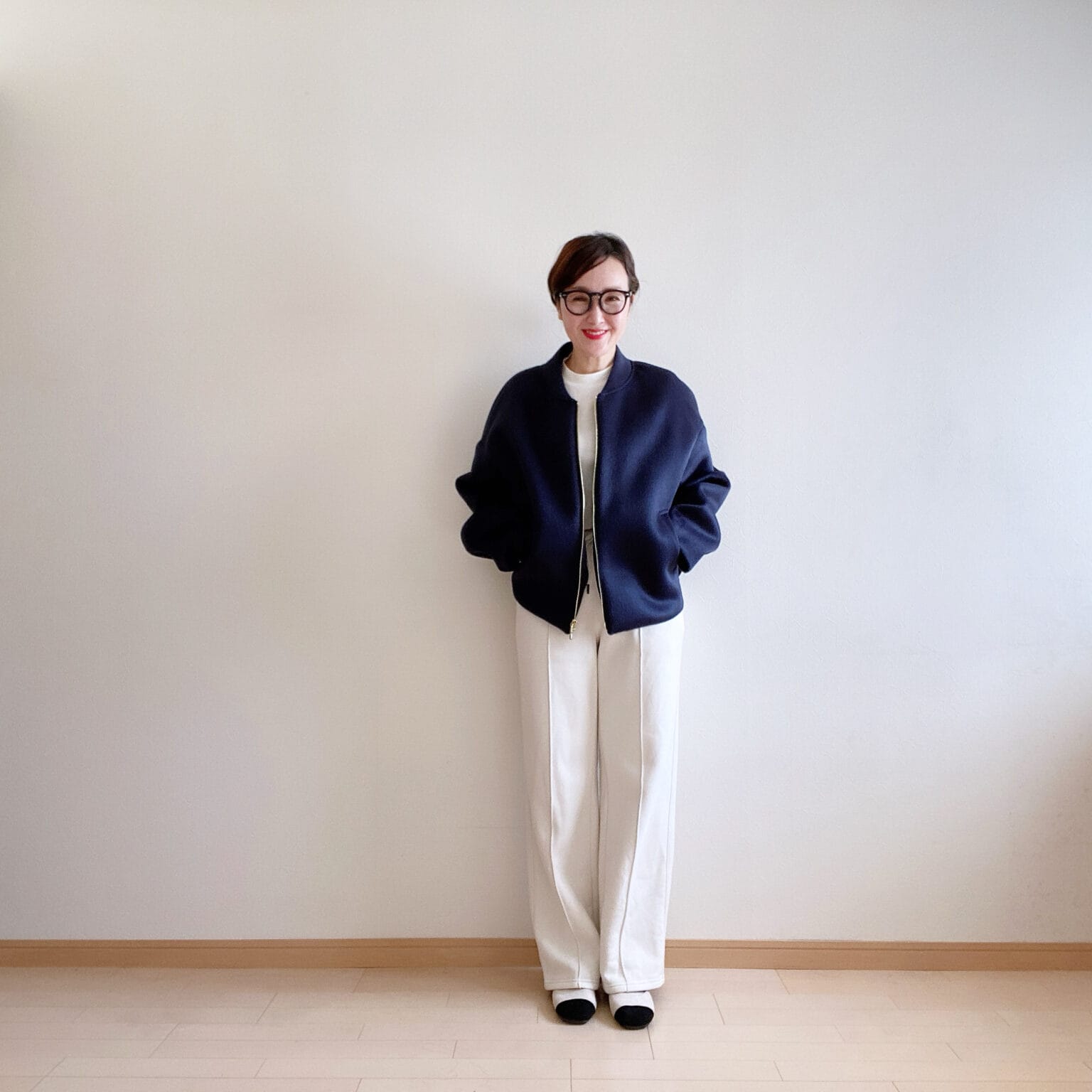 セールで購入したDRAWERのブルゾンと、UNIQLO、GU、NOBLE、CLANEのアイテムで新鮮コーデを楽しむ。【LEE DAYS club elion】 | LEE