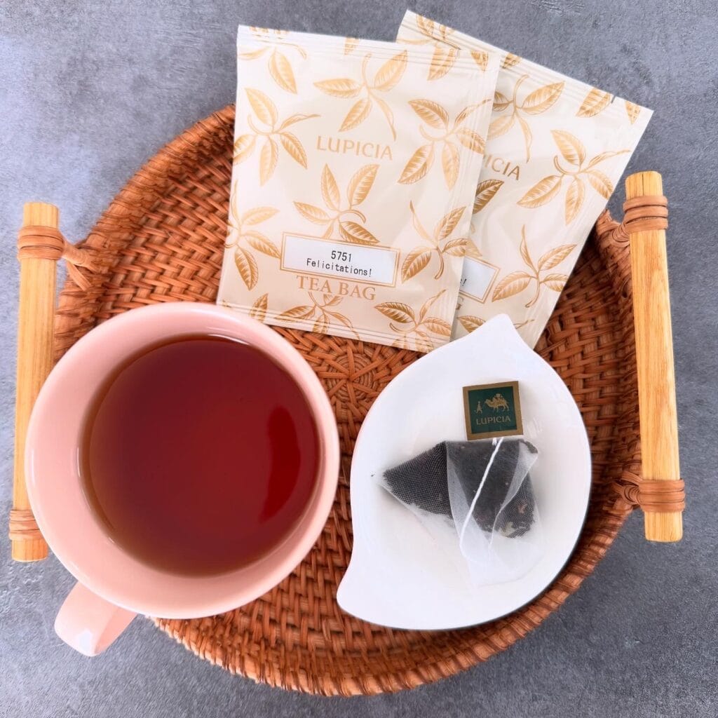 【LUPICIA】お気に入りの紅茶でホッとひと息｜フランス語で…おめでとう！？ | LEE