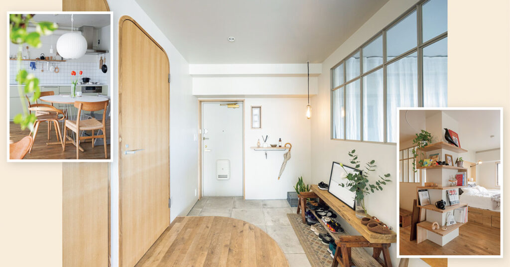 【建築士の小さい間取り】70㎡／1LDK／マンション「“今の時期だけ”にフォーカスをしたちょっと贅沢な家」 | LEE