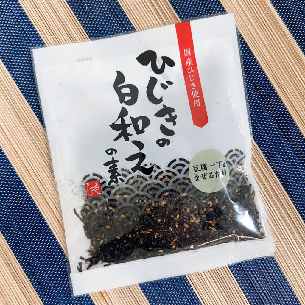【KALDI:カルディ】「ひじきの白和えの素」で、爆速で美味しい副菜ができました | LEE