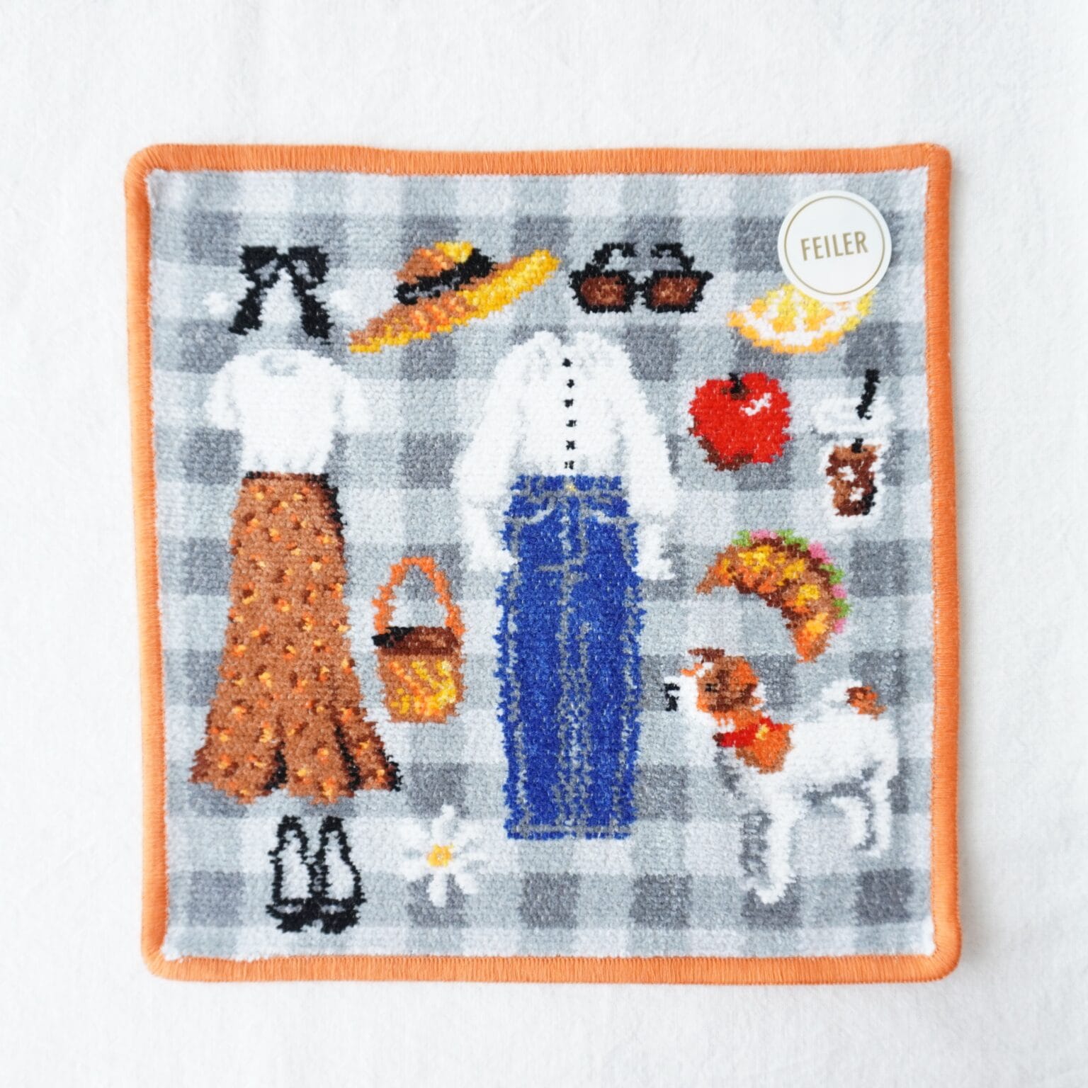 【FEILER×IENA】別注PIQUE-NIQUEIENAデザインがオシャレなハンカチ♩ | LEE