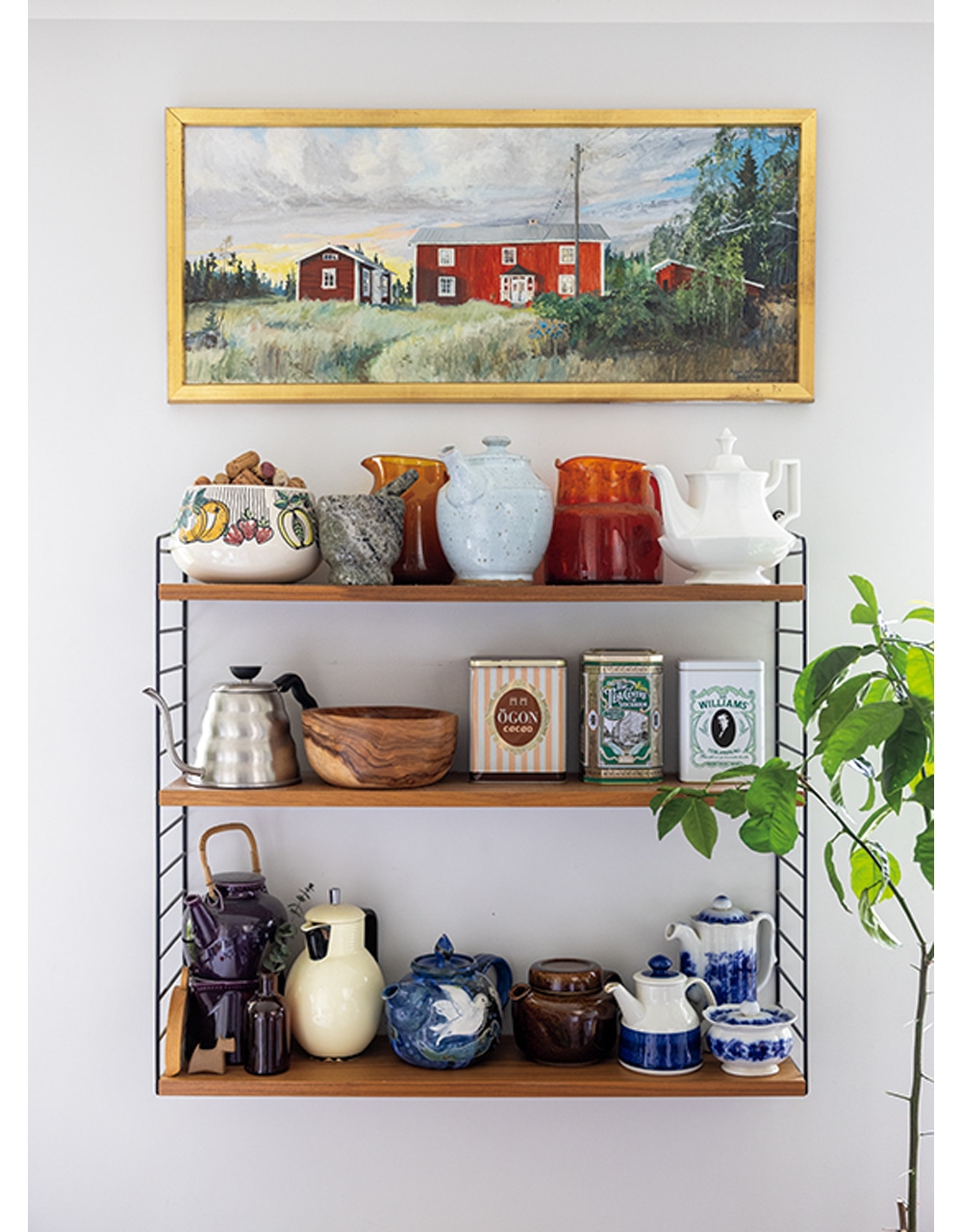 【ストックホルム、66㎡、1LDKの間取り】小さな空間でも快適！キッチン、ダイニング、リビングがひと続きの部屋 | LEE