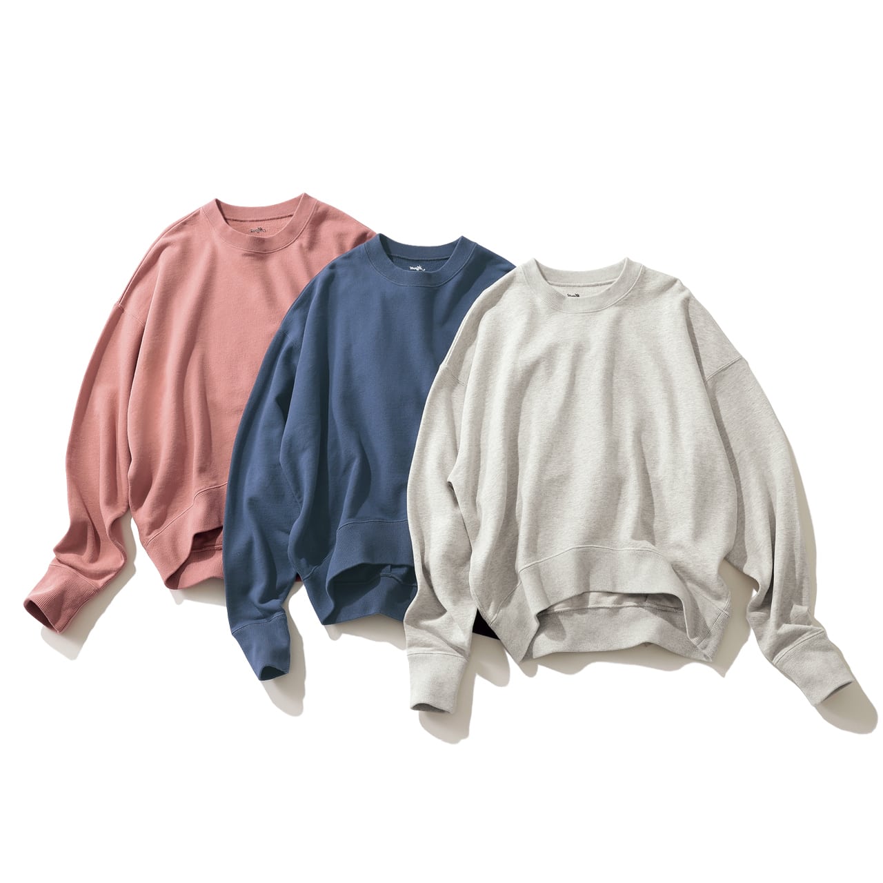 大人気シリーズ「USAコットン」から待望のスウェットトップス＆ワンピースが登場！【12closet】 | LEE