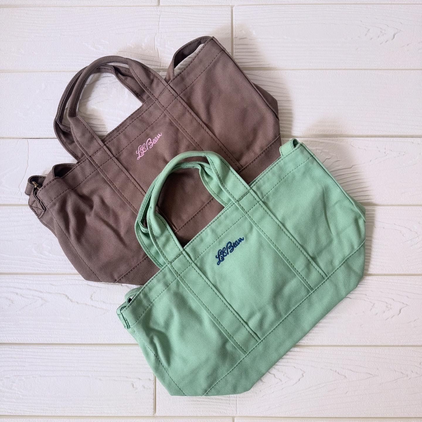 【LEEマルシェ購入品】親子でシェア♩[L.L.Bean グローサリー・2way スモールトート]をイロチ買いしました♩〜 | LEE