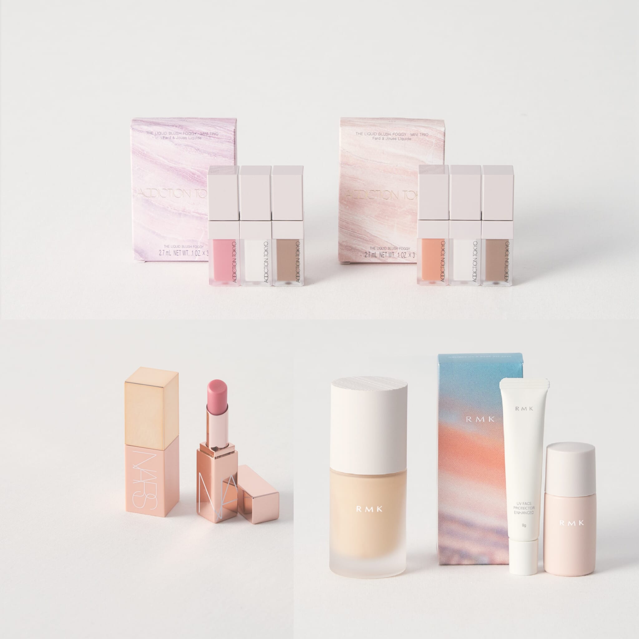 【2025ホリデー】アディクション、RMK、NARSの限定キットを30代・40代が試してみた！人気アイテムがお得！ | LEE