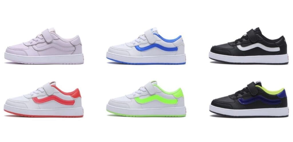 【VANS】人気スニーカー「BRAVO（ブラボー）」に待望のキッズモデルが誕生！おしゃれ＆軽量な子ども用スニーカーをABCマートでチェック | LEE